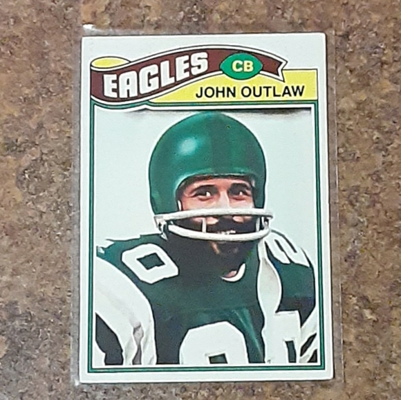 Other | Vintage Philadelphia Eagles John Outlaw 1976 Colle | Poshmark